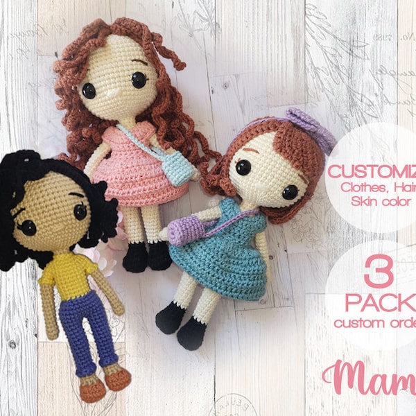 Custom Doll Portrait - Etsy