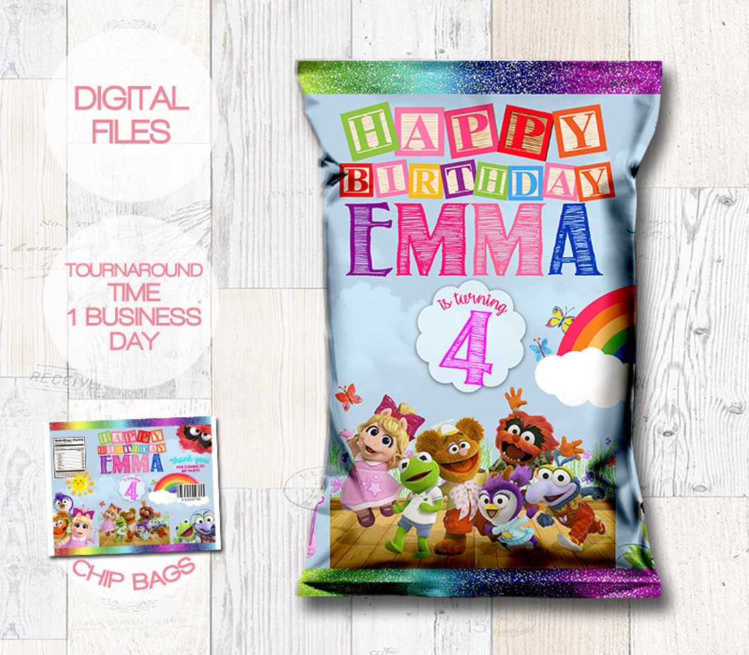 Muppet Babies Chip Bags Muppet Babies Party Supplies muppet Babies ...