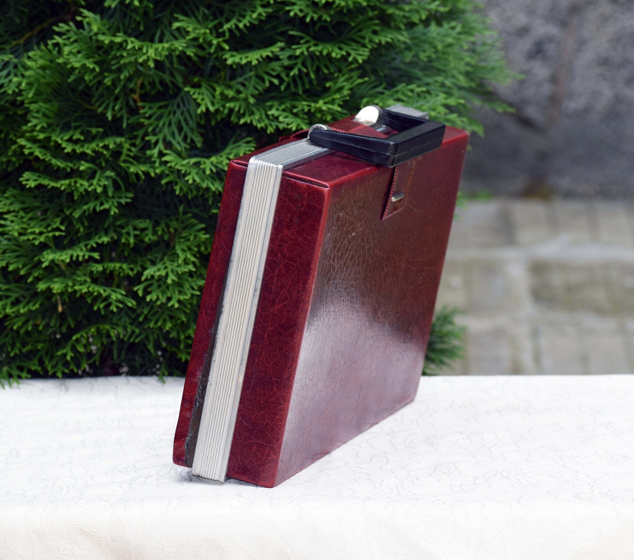 Vintage medical box First aid kit for car First aid leather | Etsy