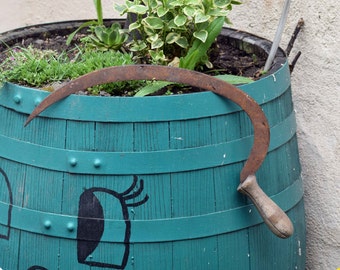 Vintage Sickle Primitive Hand Tool Antique Sickle Old | Etsy