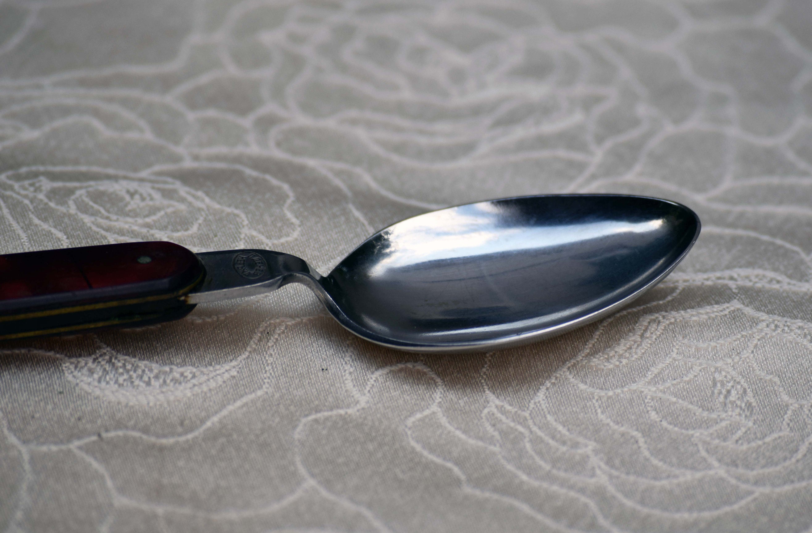 Folding Spoon Tourist Spoon Vintage Folding Spoon Pocket - Etsy