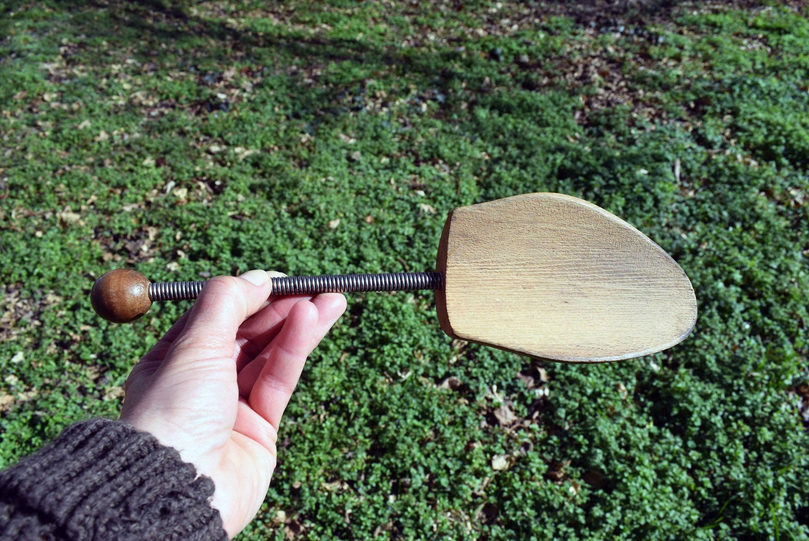 Vintage Wooden Shoetree, Flexible Shoe Stretcher, Wooden Shoe Mold ...