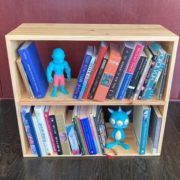 Painted Bookcase - Etsy