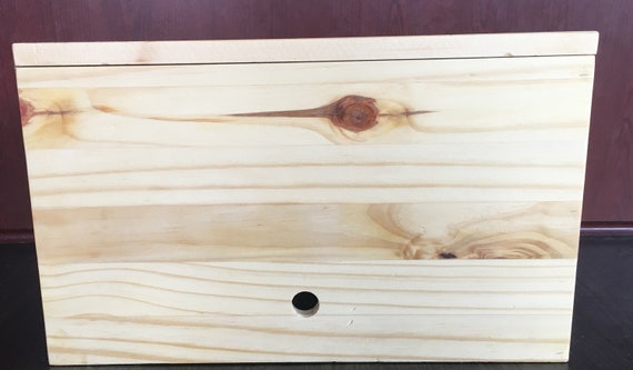 Home & Living Contact me for custom specs. Custom handmade pine box ...