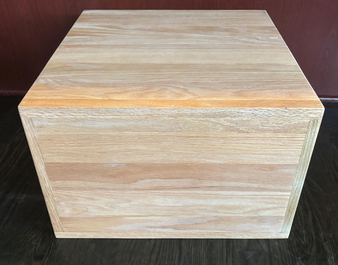 Custom Made Solid Oak Storage Cubby. Contact Me for Custom Sizes ...