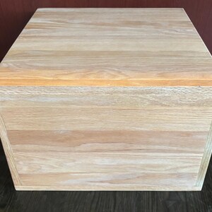 Custom Made Solid Oak Storage Cubby. Contact Me for Custom Sizes ...