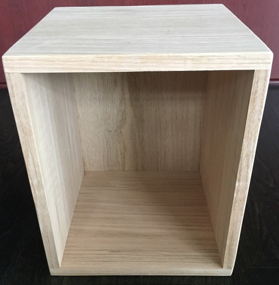 Custom Made Open Cube Shelving Unit. Solid Oak. Contact Us | Etsy