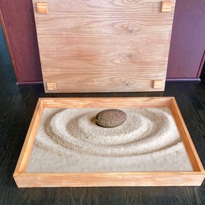 Custom Made Solid Zen Garden Box With Lid. Contact Me for Custom Sizes ...