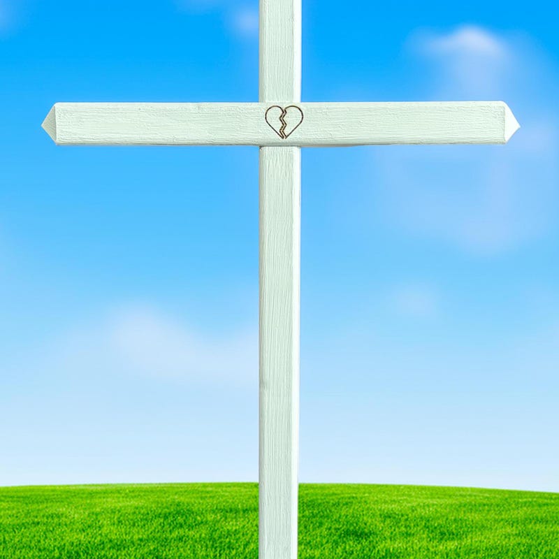 Roadside Memorial Cross - Etsy