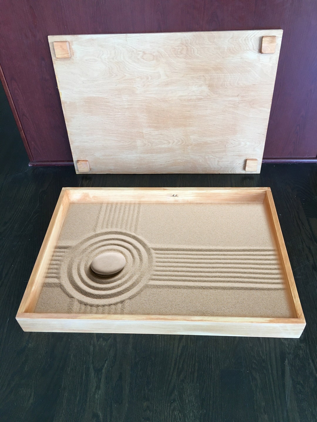 Custom Made Solid Pine Zen Garden Box With Lid. Contact Me for Custom ...