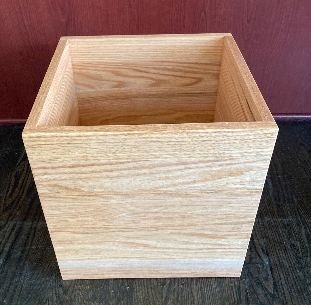 Custom Made Solid Oak Storage Bins. Contact Me for Custom Sizes ...