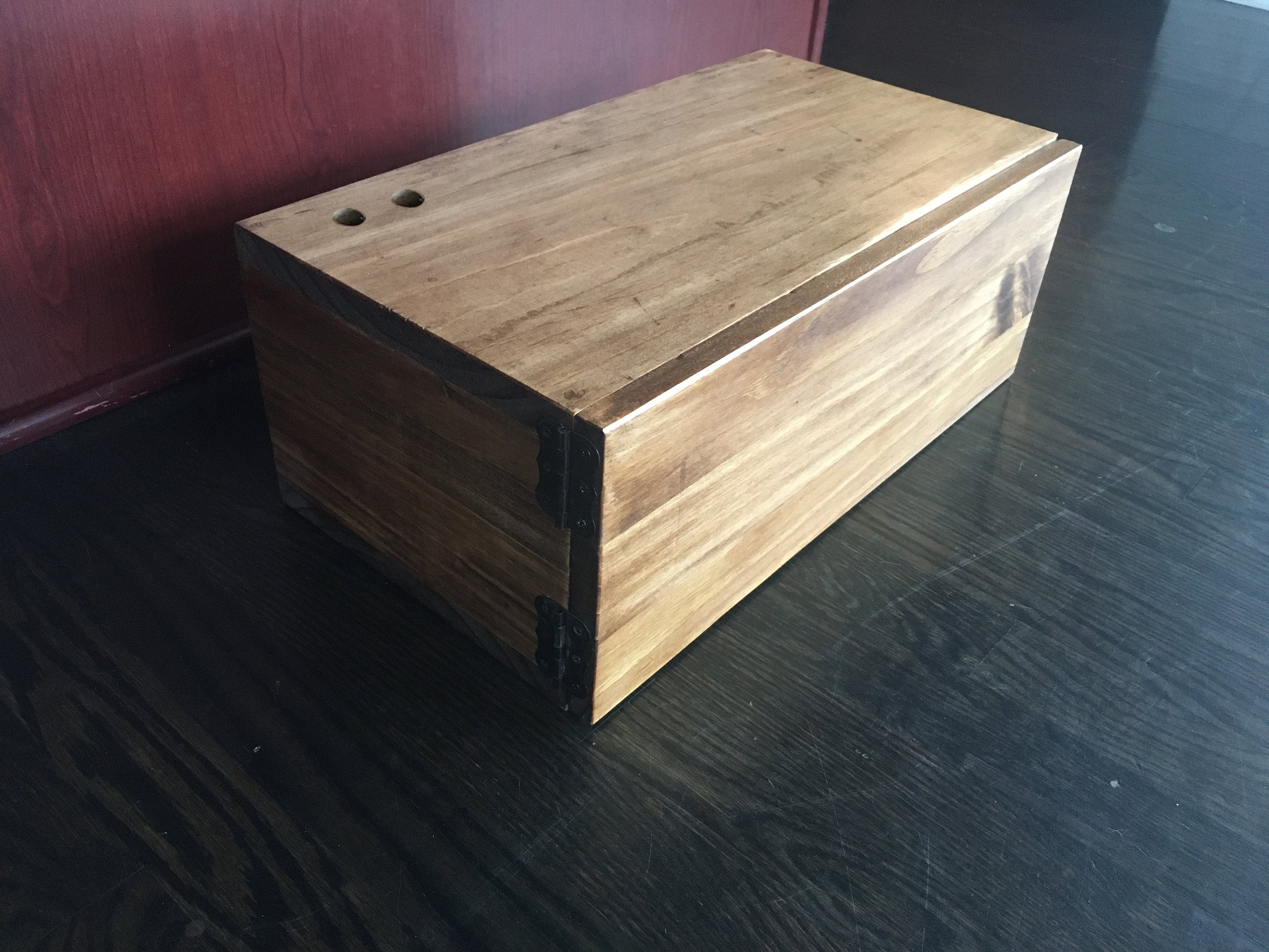 Monitor Stand With Concealed Cable & Cord Storage. Hinged - Etsy