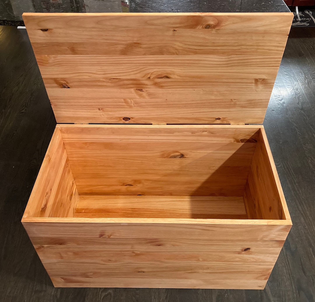 Custom Made Solid Wood Hope Chest. Contact Me for Custom Sizes, Stain ...