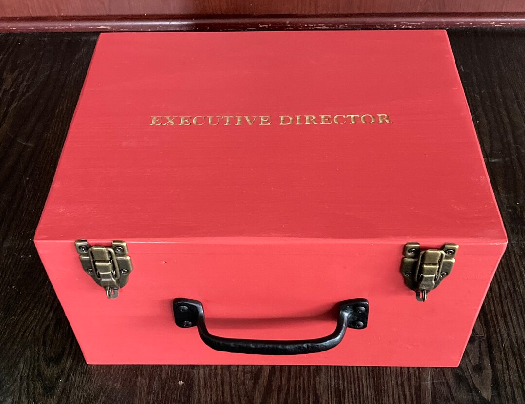 Custom Made Dispatch Box With Handle, Latches and Custom Engraving ...