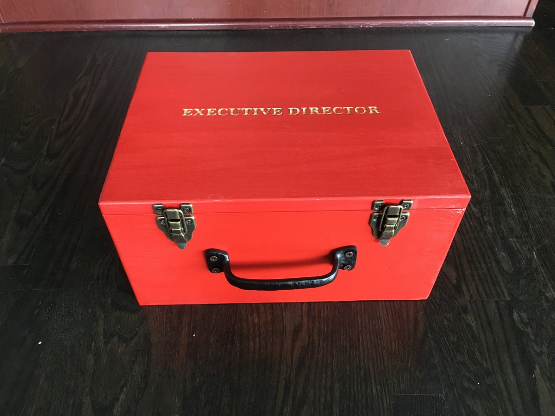 Custom Made Despatch Box With Latches and Personalized Engraving ...