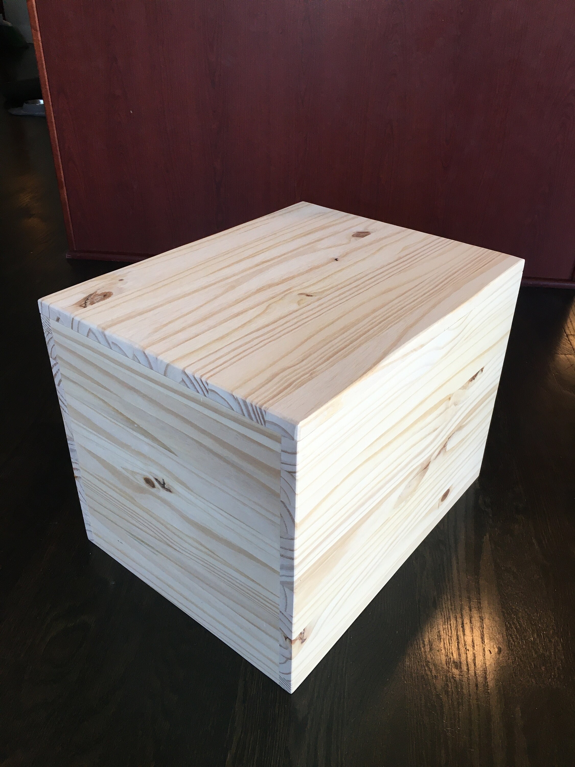 Home & Living Contact me for custom specs. Custom handmade pine box ...
