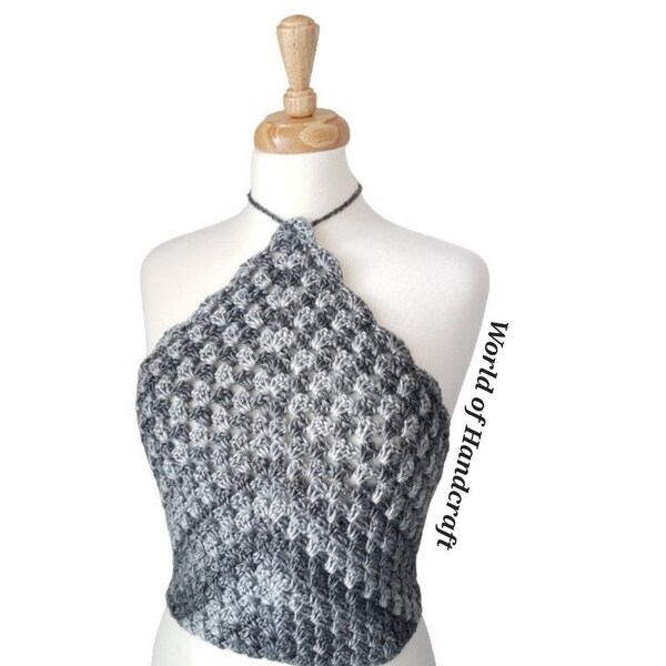 Crochet Halter Top - Etsy