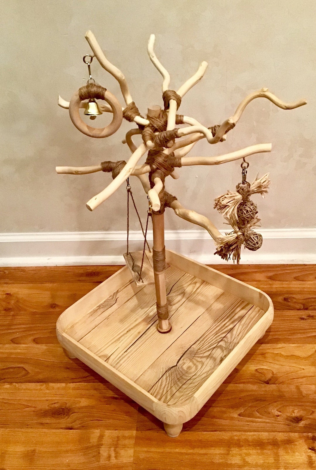 Custom 2 Ft. Wood Stand, Deep Base, All-natural, Untreated Wood - Etsy