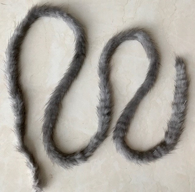 16mm Mink Fur Cord, Premium Quality - 1 Yard - Etsy