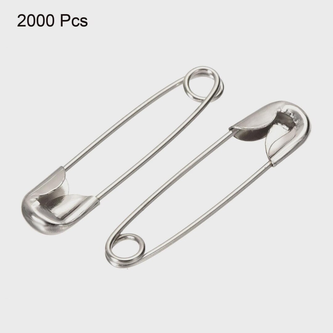 Mini Safety Pins 2000PCS Safety Pins, Mini Safety Pins for Crafting ...