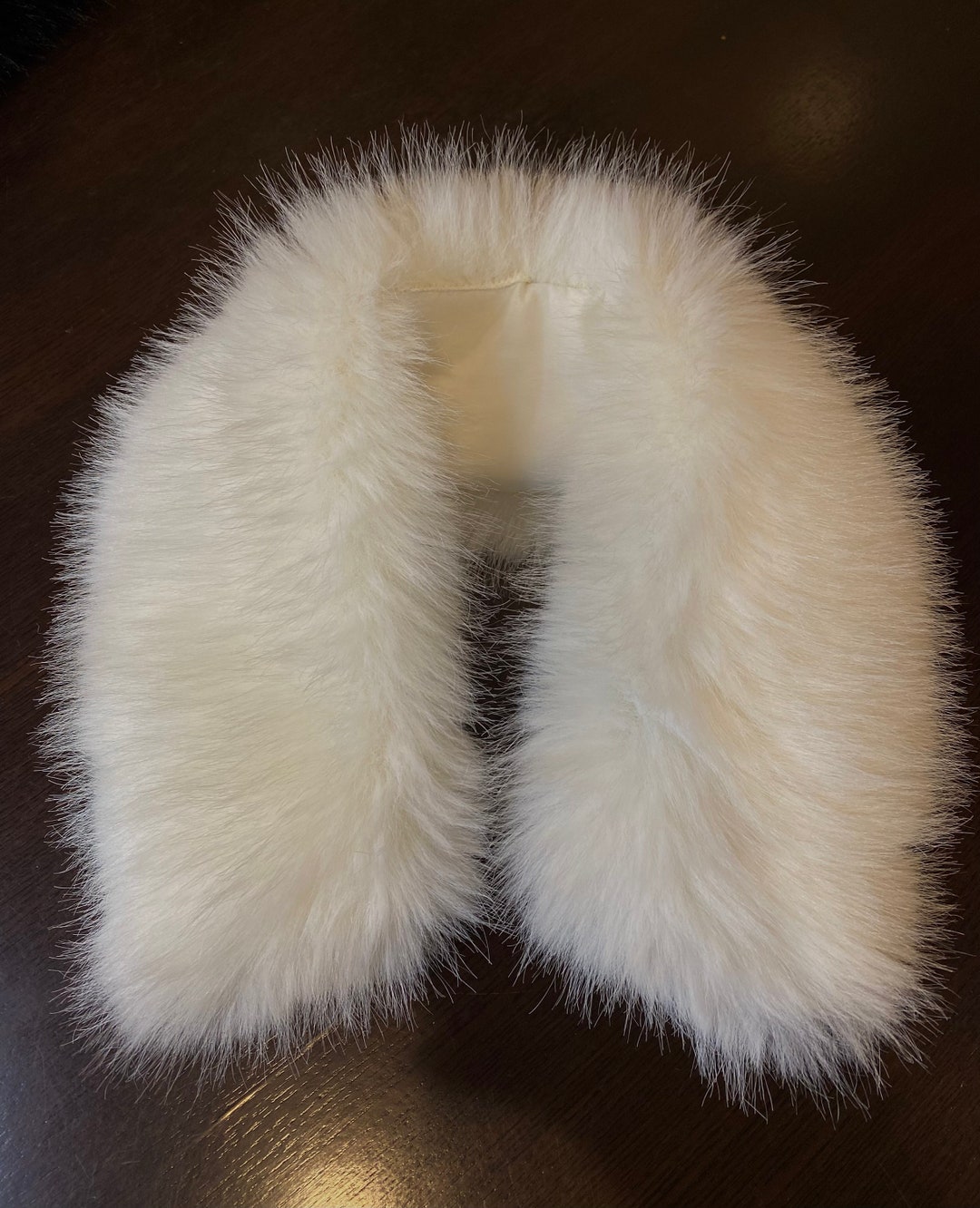 Mink Fur Hood Trim: Black, Gray, Ivory - 5 1/2" Width - Etsy