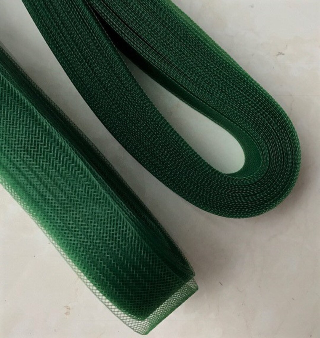 1 Inch Polyester Horsehair Braid, Selling per Roll/14yards Dark Green ...