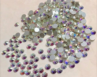 Swarovski Crystals Fancy FLAME Shape Flat Back Crystal Ab Non Hotfix - Etsy