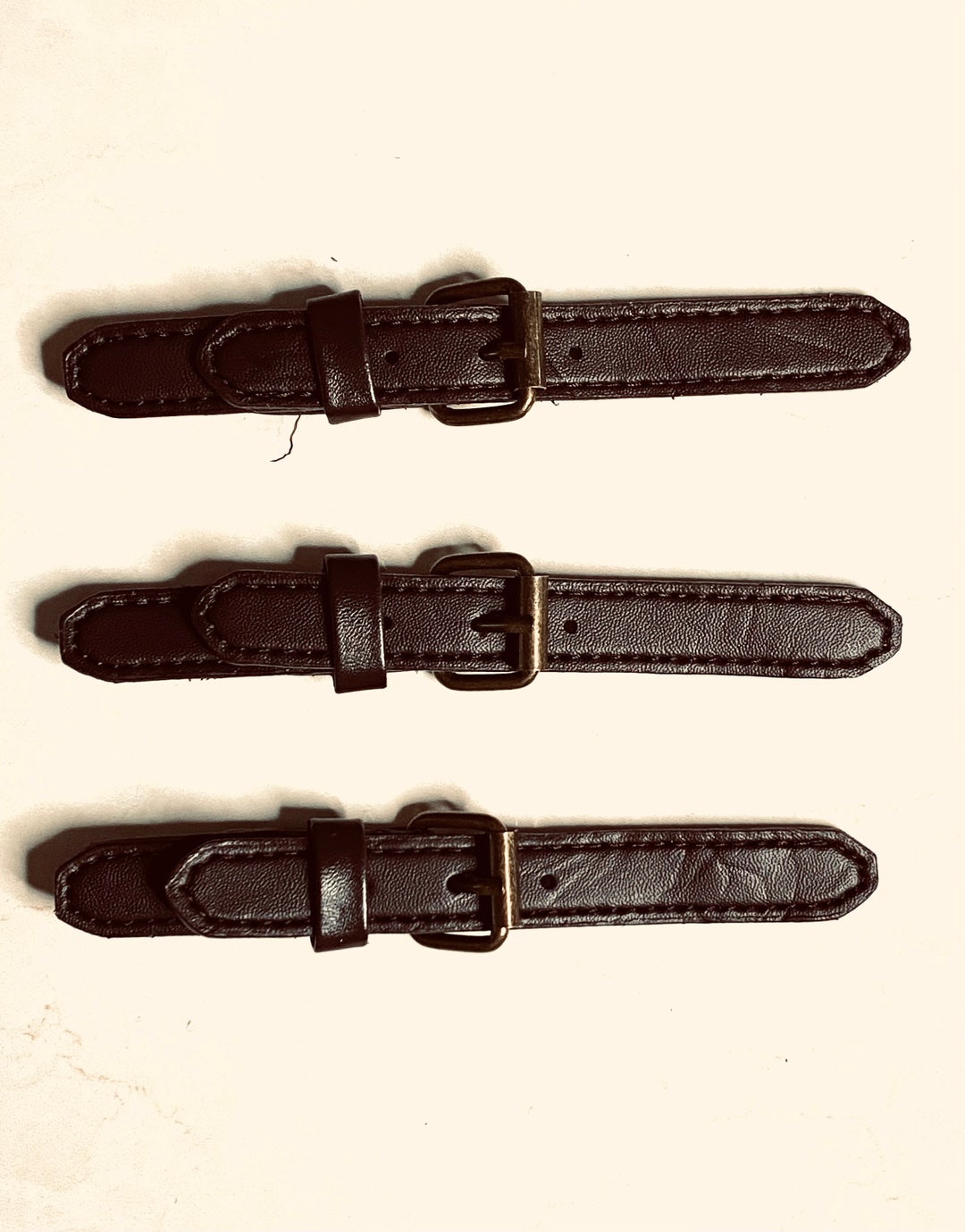 4 Pairs Synthetic Leather Closure Buckles, for DIY Handmade Bag Buckle ...