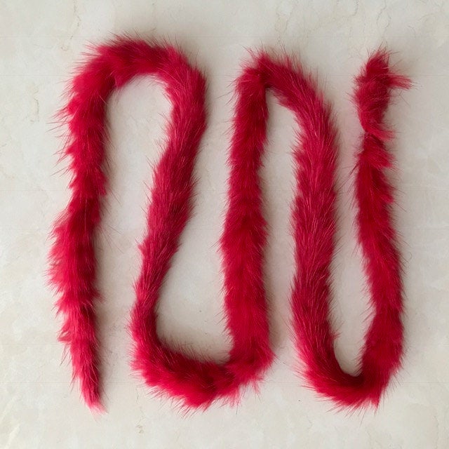 16mm Mink Fur Cord, Premium Quality - 1 Yard - Etsy