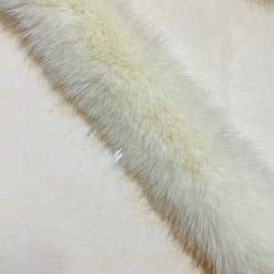 4 Inch Wide Mink Hairs Sewing Craft Material Fur Trim Fur Strip , Price ...
