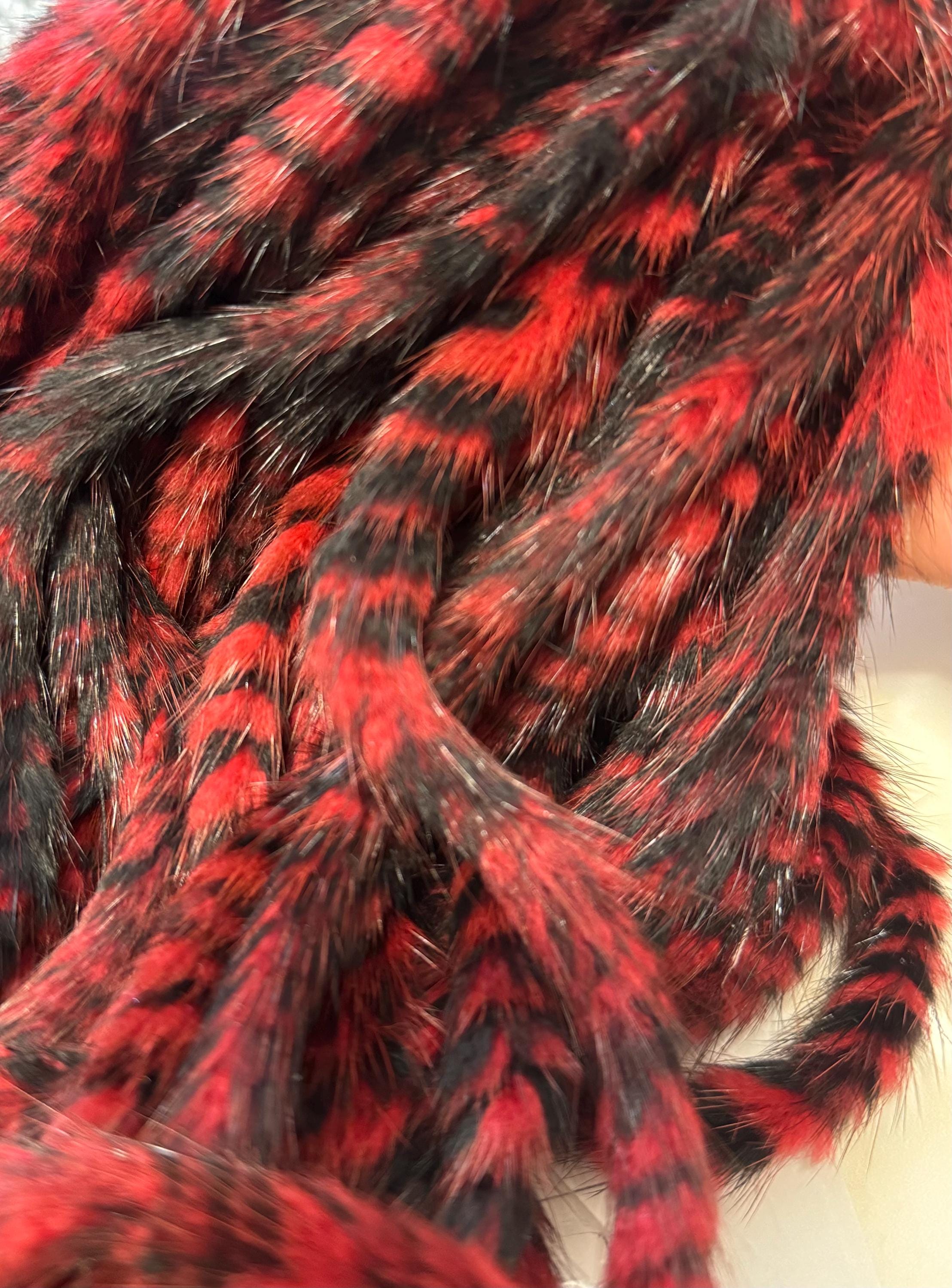 Burgundy Mink Fur Cord, Premium 15mm Trim, 1 Yard - Etsy