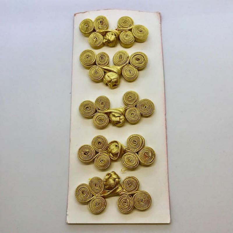 Chinese Knot Button - Etsy