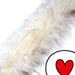 Faux Fur Trim Ivory Fur Trim, Soft Fur, Fur Stripe, Furry Stripe, Fur ...