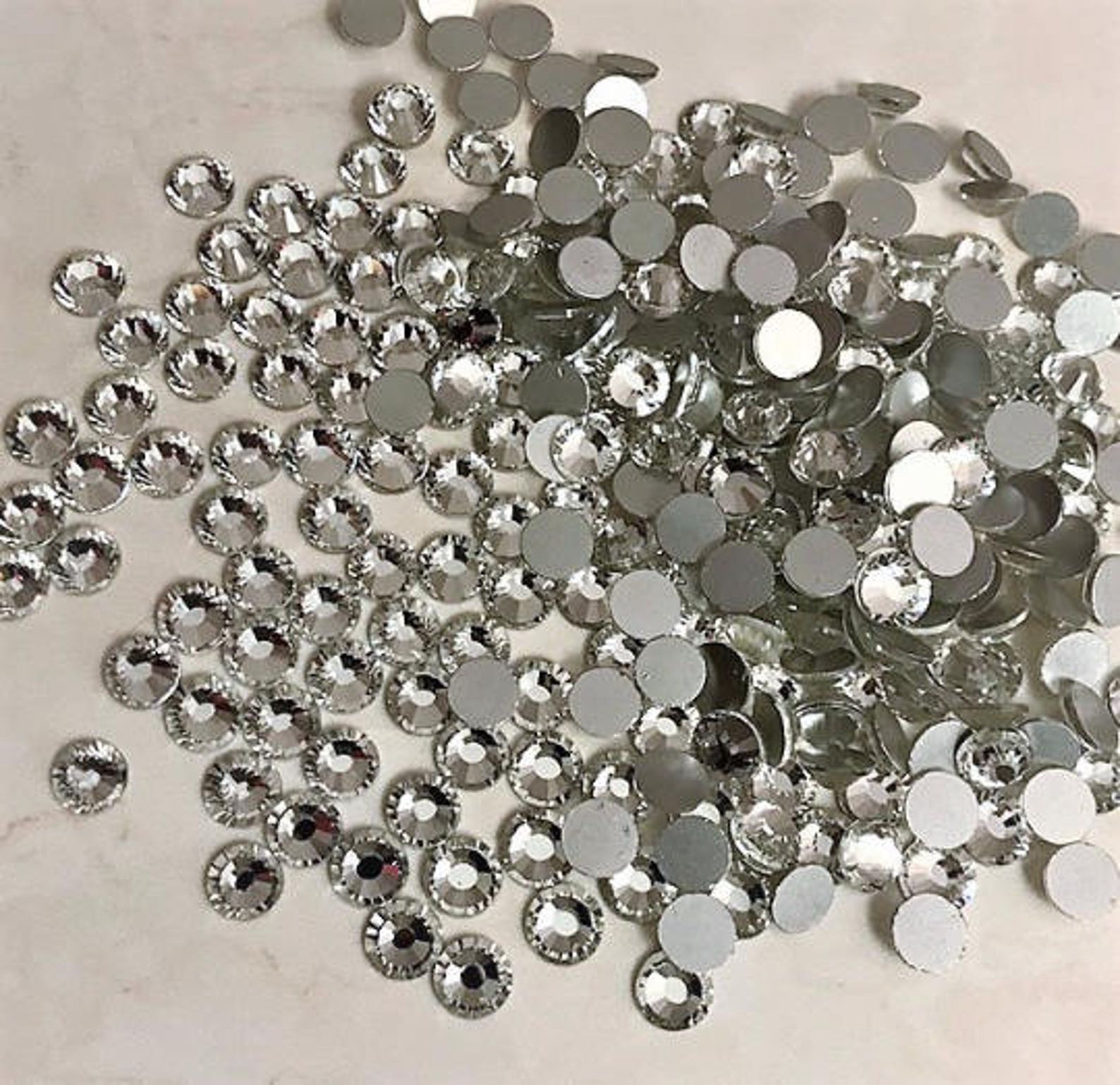 Crystal 5mm Loose Flat Back Rhinestone Packs/ Swarovski Shine - Etsy