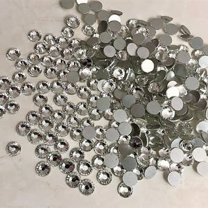 Crystal 5mm Loose Flat Back Rhinestone Packs/ Swarovski Shine ...
