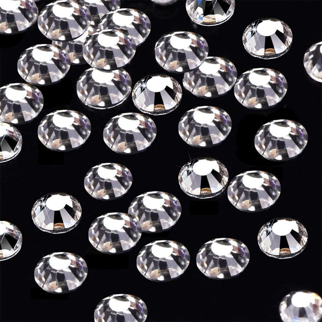 Crystal 5mm Loose Flat Back Rhinestone Packs/ Swarovski Shine ...
