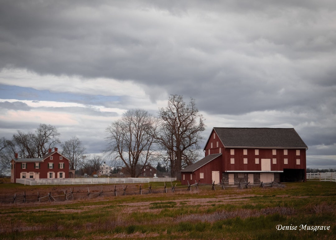 Gettysburg Barn Photograph Digital Download Nature Photo Battlefield ...