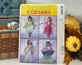 Mccall's Costumes Princess Dress Pattern Size KIDS 3-8, Uncut Complete ...