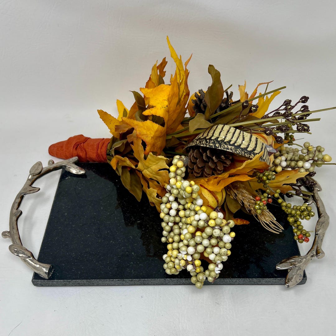 Michael Aram Black Marble Botanical Cheeseboard, Charcuterie Board ...