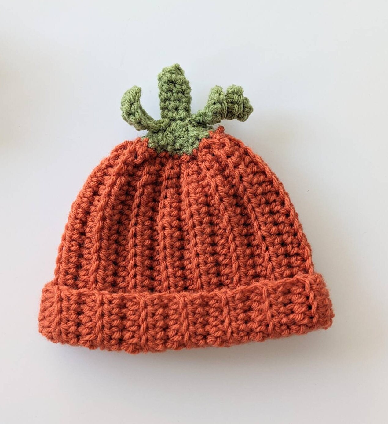 Crochet Orange Baby Pumpkin Hat and Shoes. Halloween Baby - Etsy