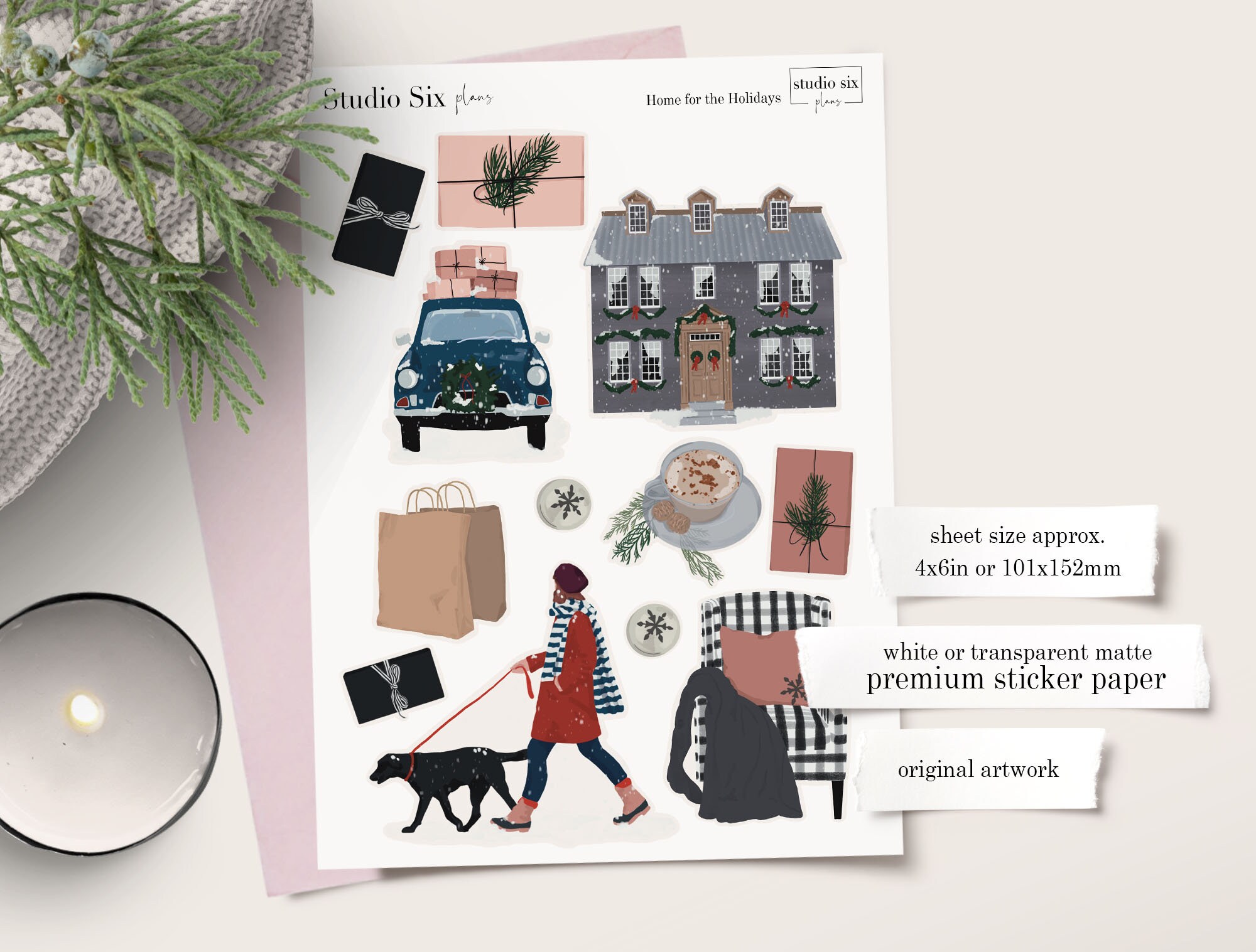 bullet journal stickers journaling stickers planner stickers Tambourine ...