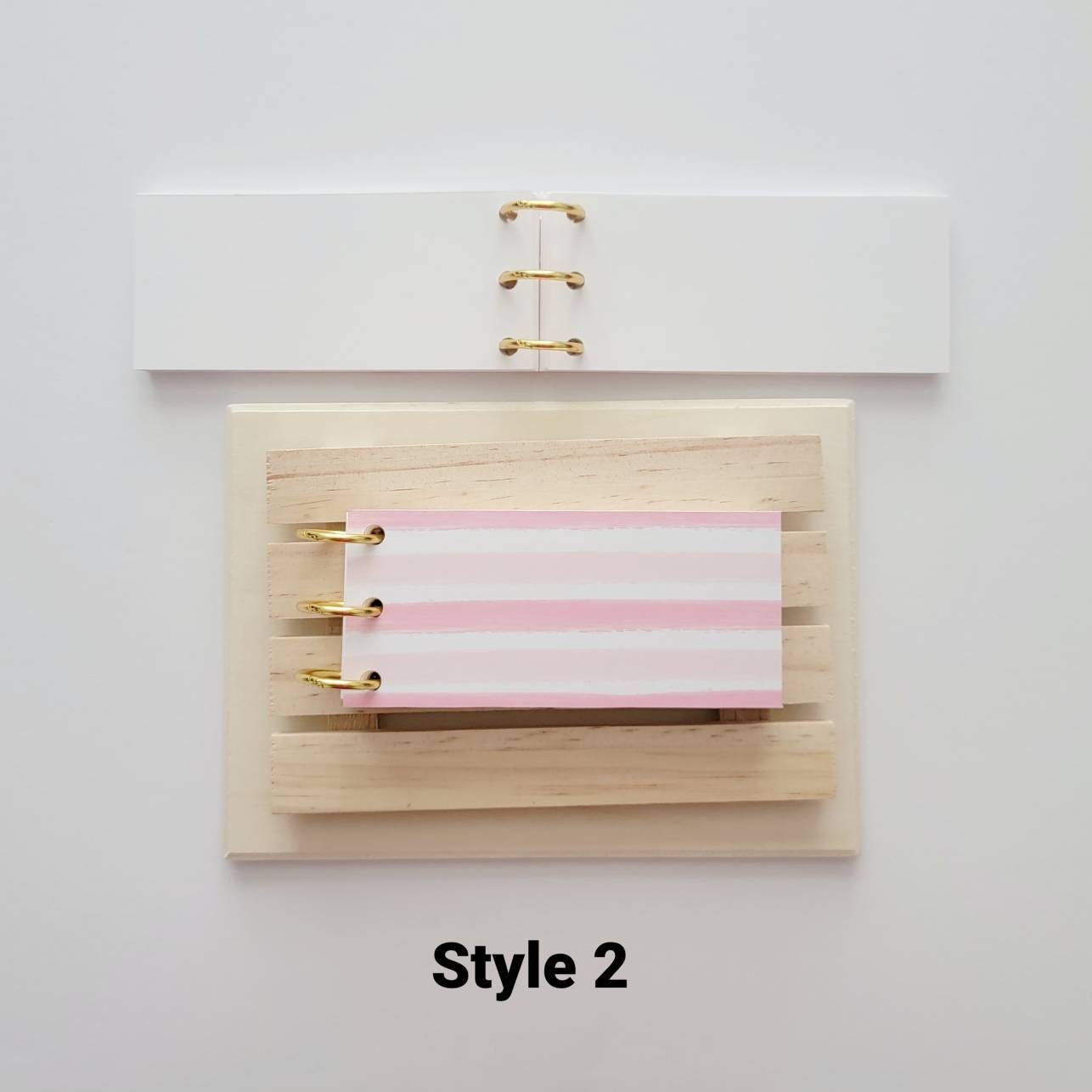 Set of 2 Blank Handmade Mini Notepad - Etsy