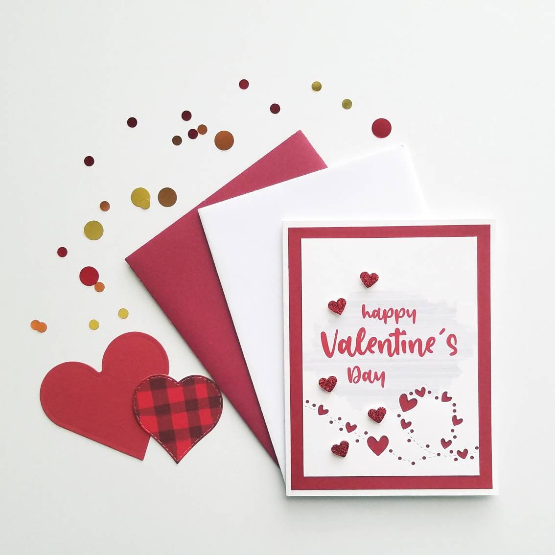 Handmade Valentine Card, Handmade Valentines, Valentine Day Card ...