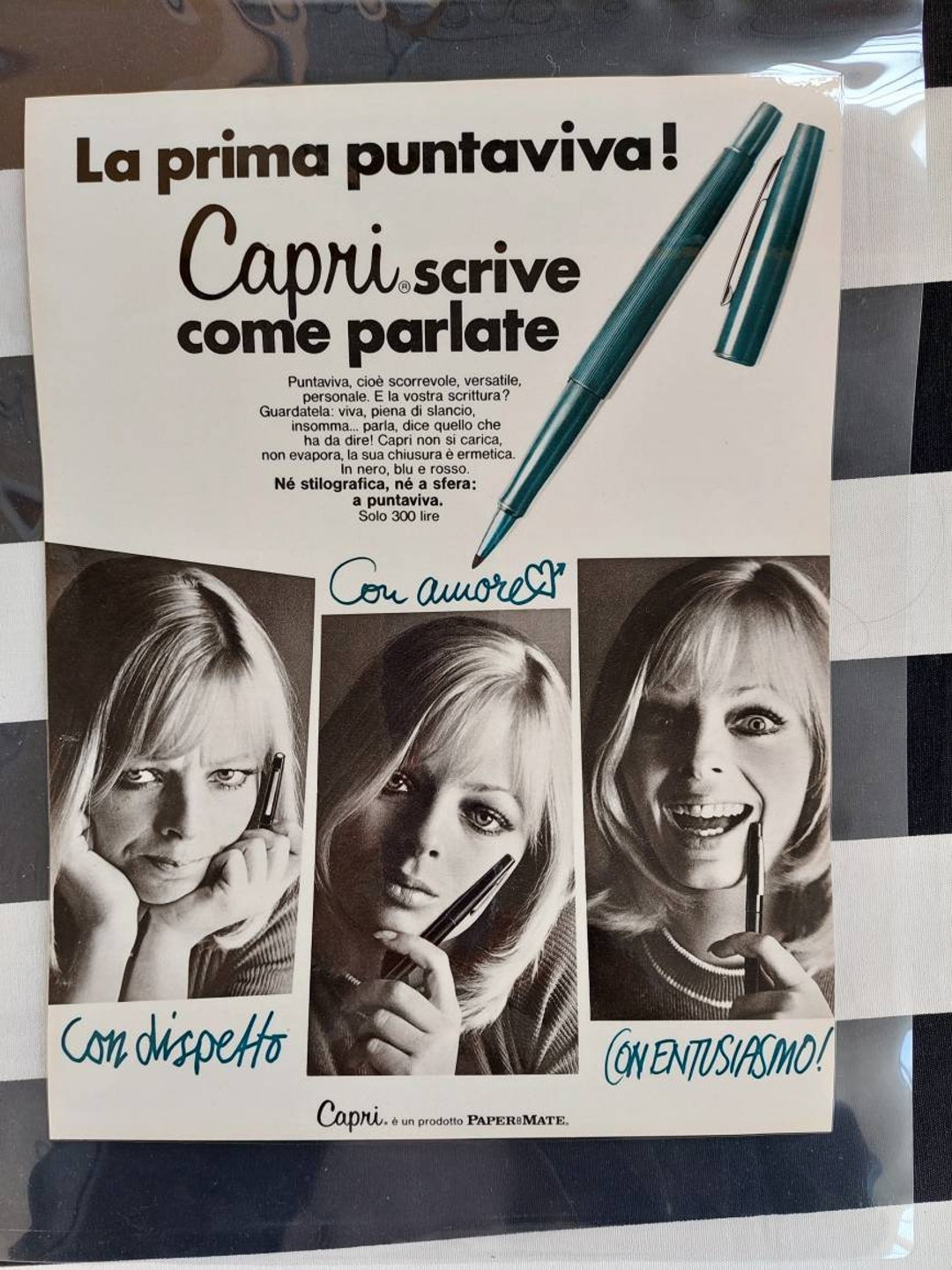 Original Advertisements of Vintage Magazines in Laminated A3 - Etsy