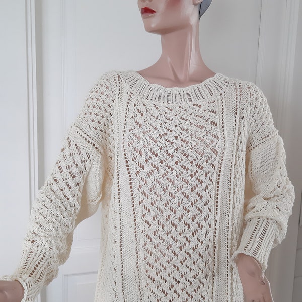 Hand Knit Tank Top - Etsy