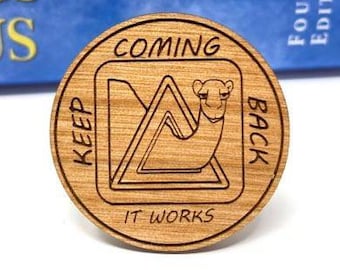 1 Month Clean & Sober One Day at a Time RECOVERY Celebration Medallion ...