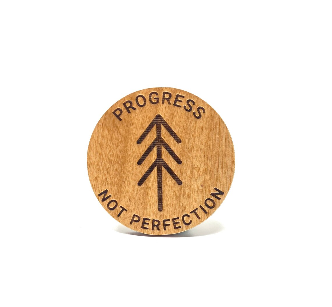 PROGRESS Not Perfection Unique 12 Step Gifts Recovery - Etsy