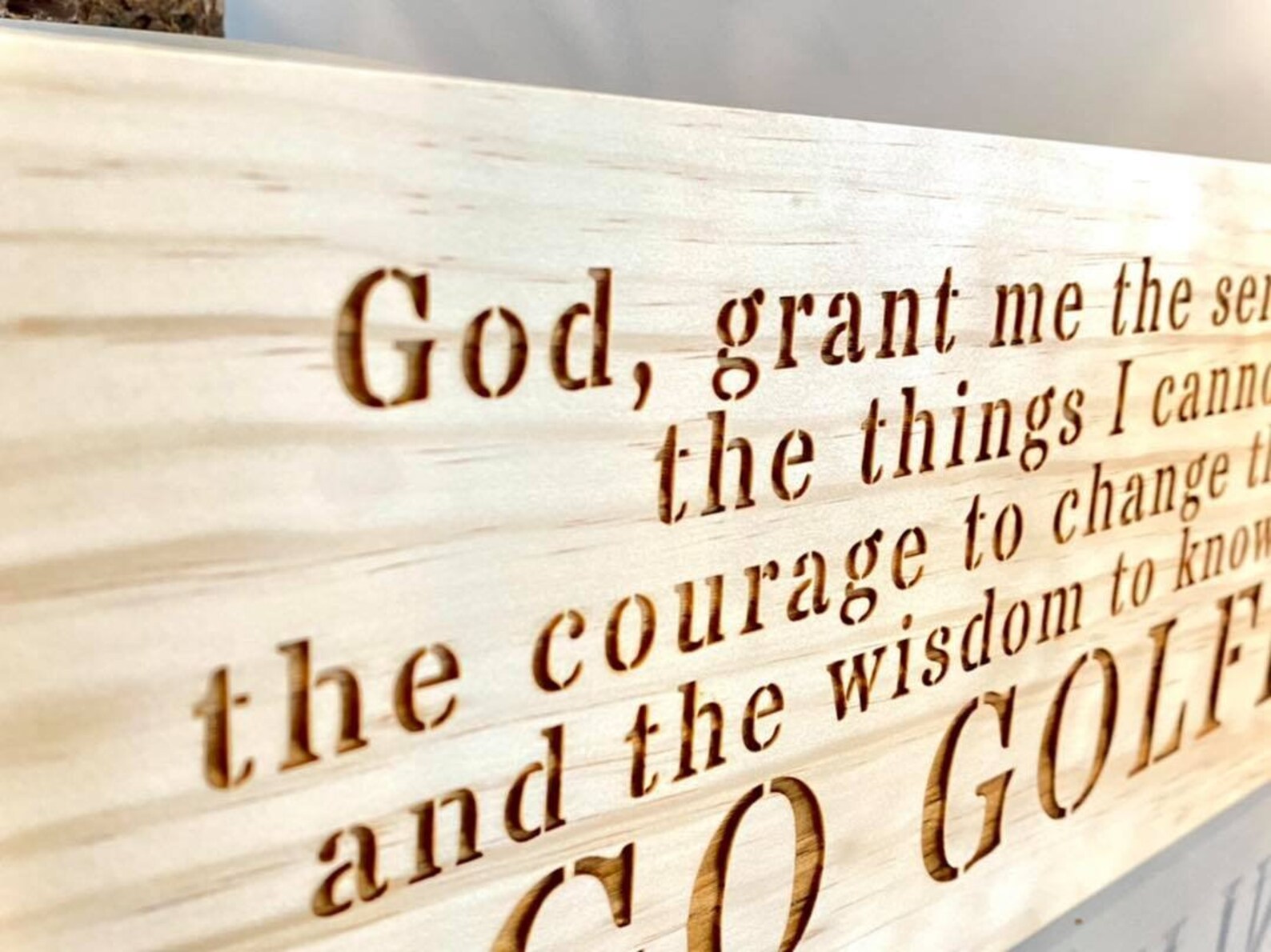 Golf Serenity Prayer Golf Decor Gifts for Golfers Gifts - Etsy UK