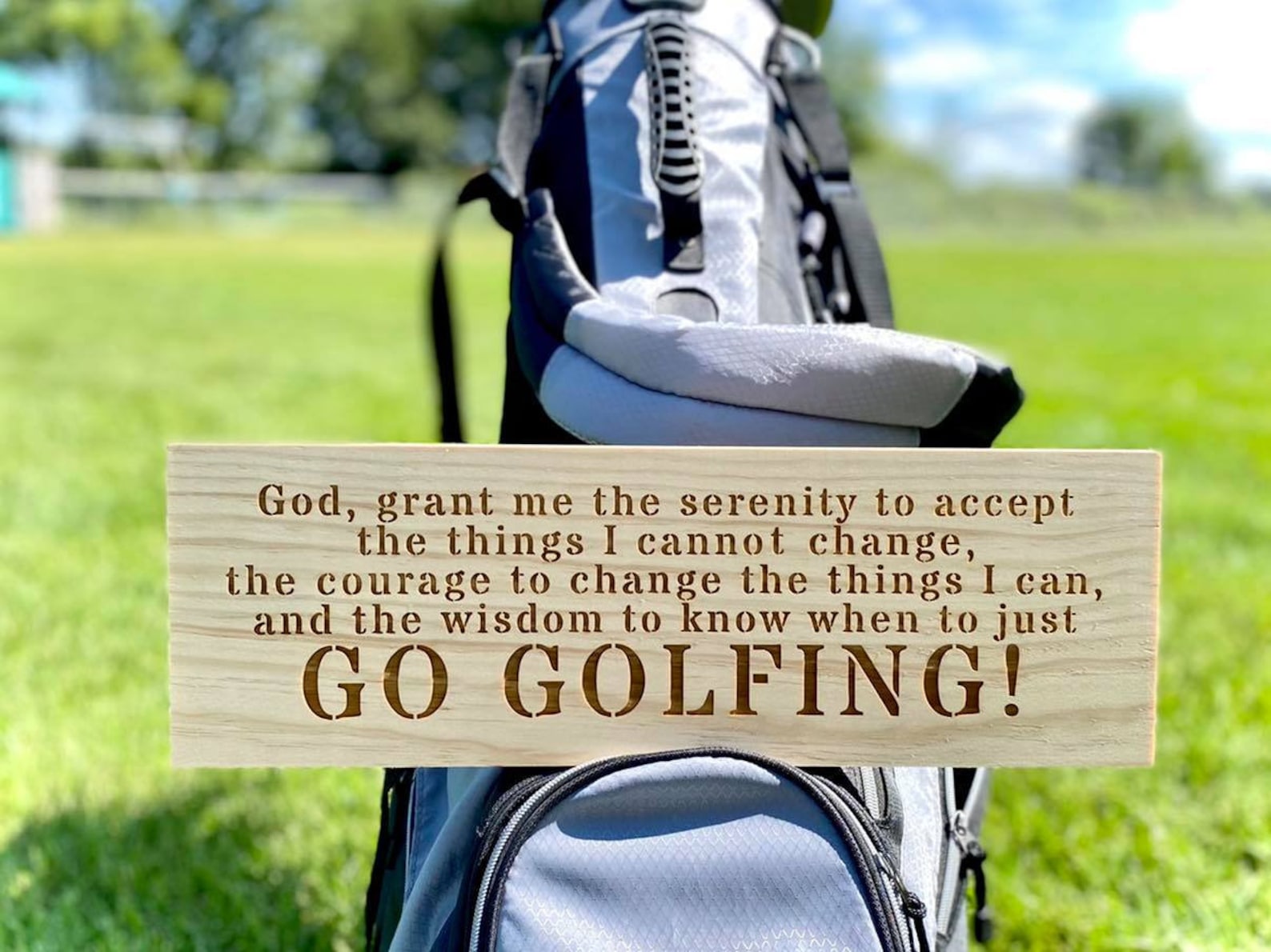 Golf Serenity Prayer Golf Decor Gifts for Golfers Gifts - Etsy