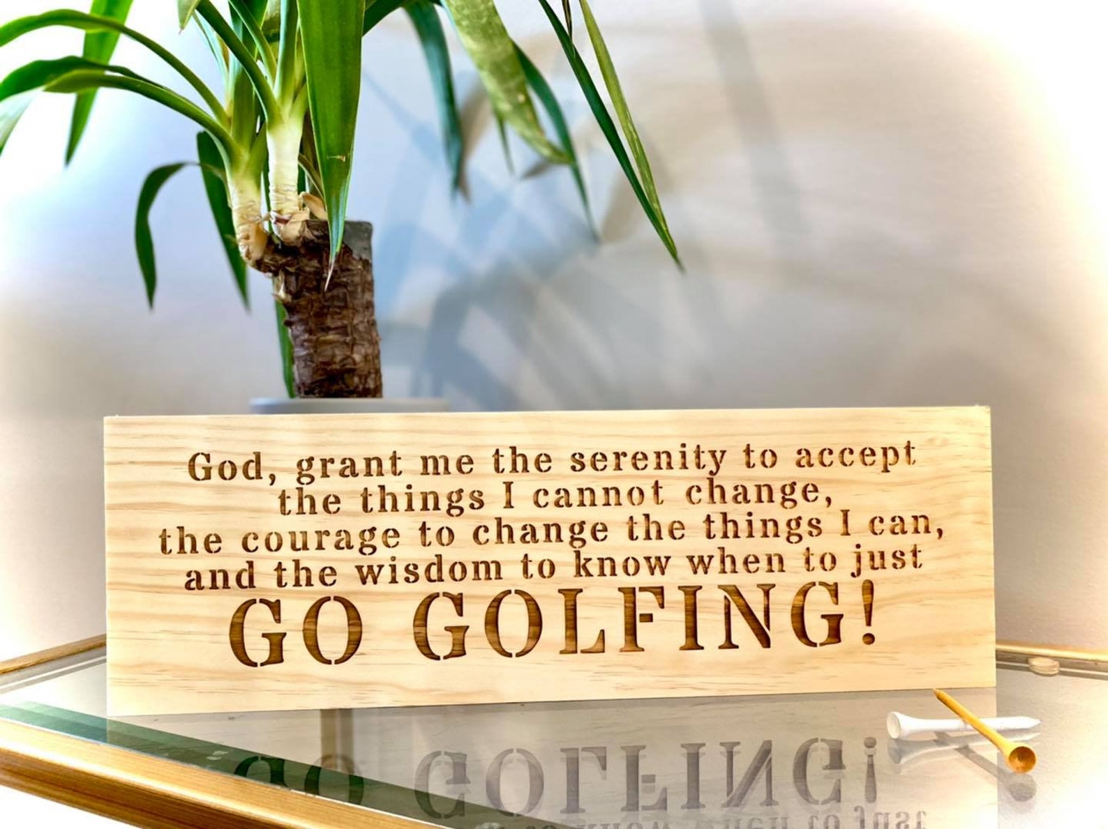 Golf Serenity Prayer Golf Decor Gifts for Golfers Gifts - Etsy UK